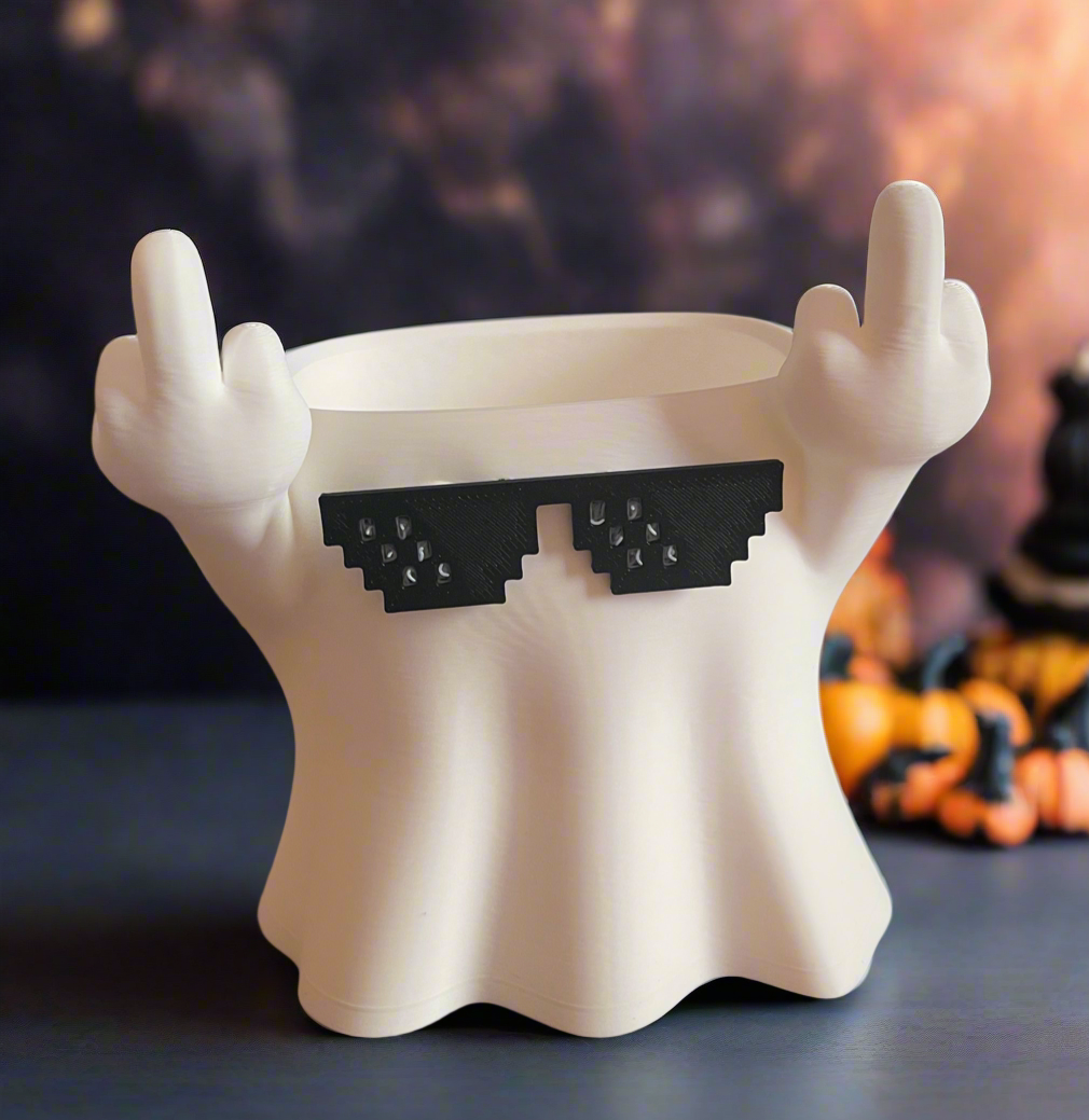 Bad Boo Ghost Planter – Genetic Designs